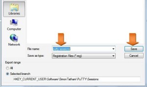 Transfer PuTTY sessions from one PC to another – The Tech Factors